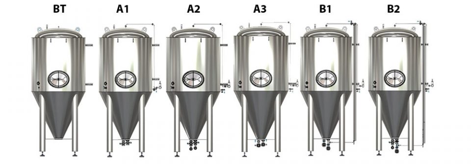 CCT-M Modular cylindrically-conical fermenters - Beer tanks